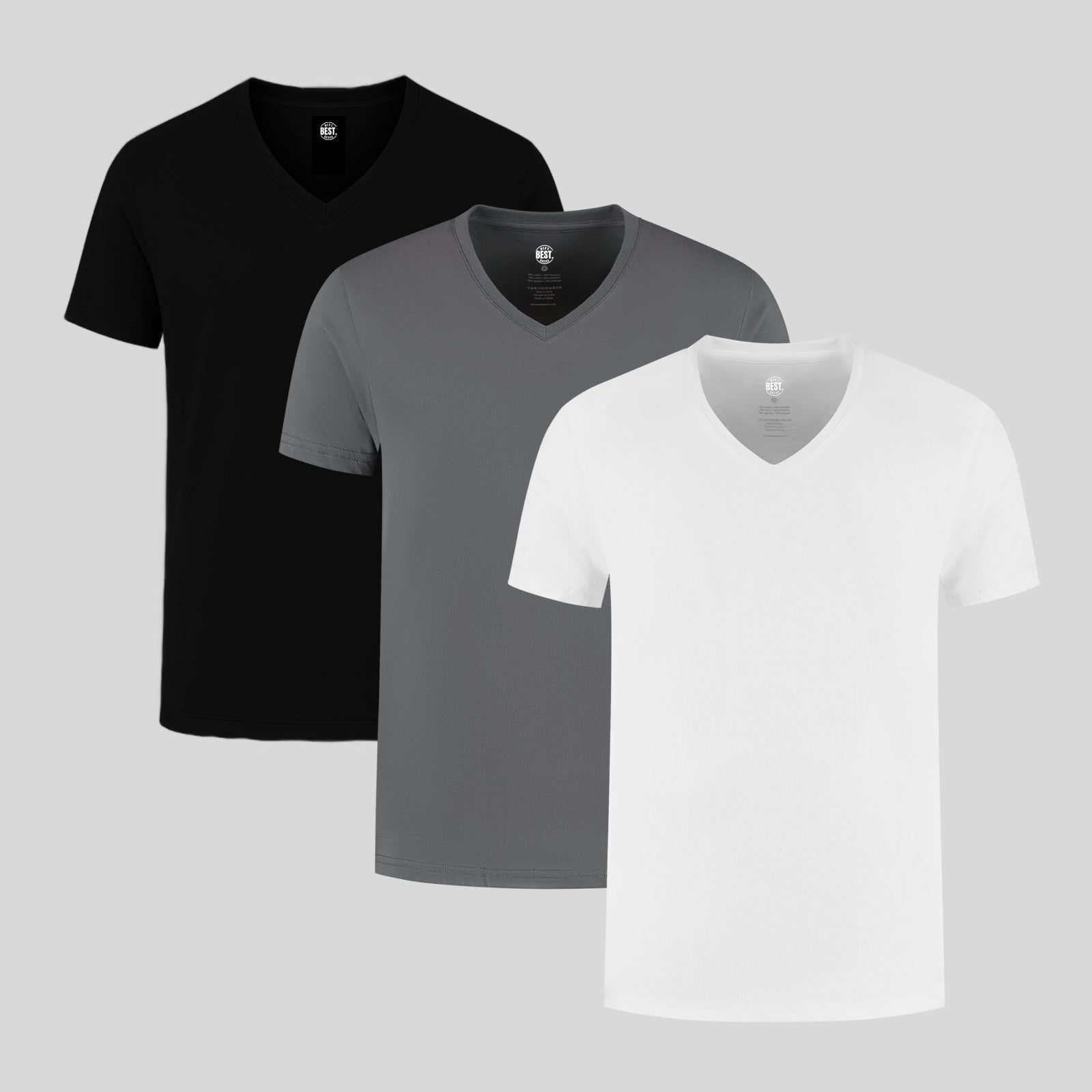 Mono V-Ausschnitt 3er-Pack